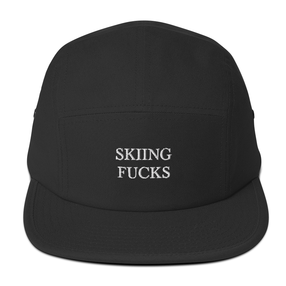 Skiing Fucks Embroidered Hat – Numbskull