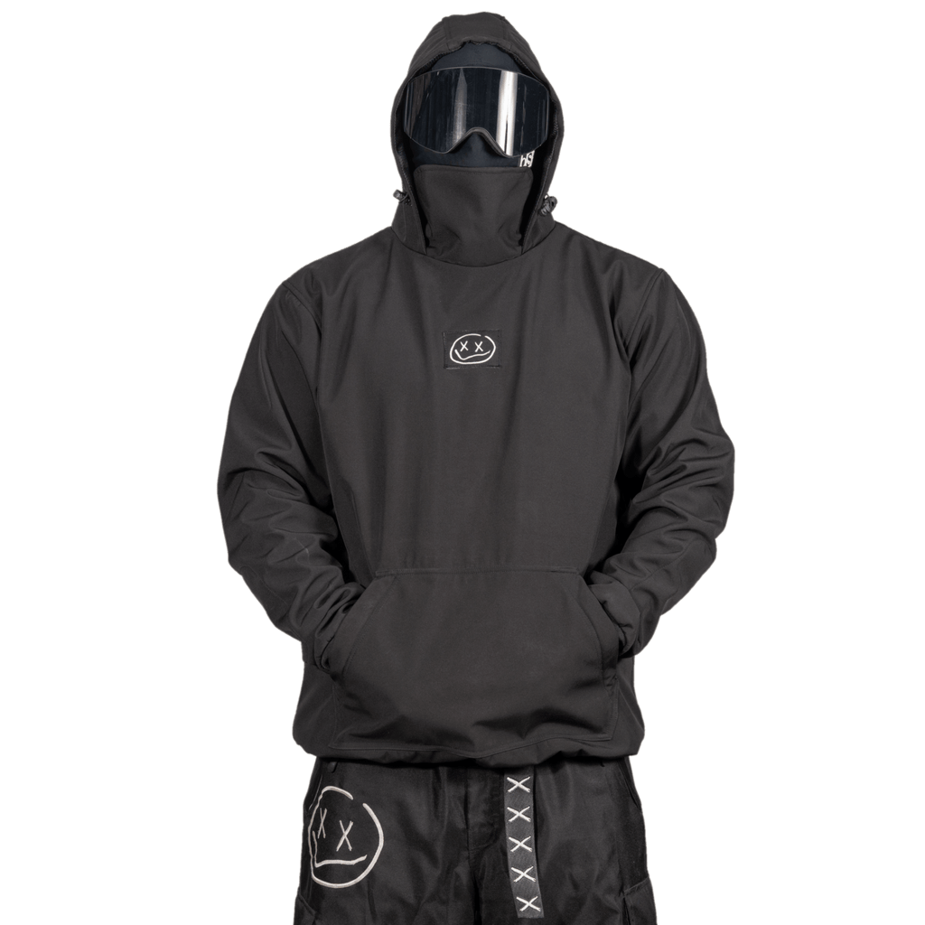 Slacker Snow Jacket: Black – Numbskull