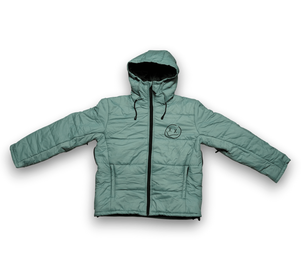 Slacker Puffy Jacket - Teal – Numbskull